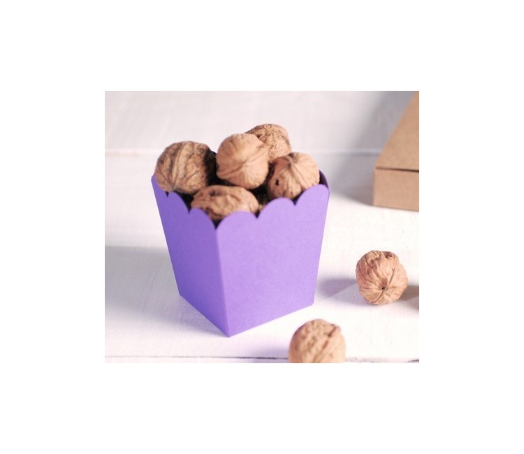 Purple Box For Popcorn | SelfPackaging