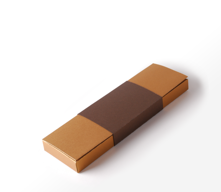 Elongated Gift Box for Watches or Jewellery